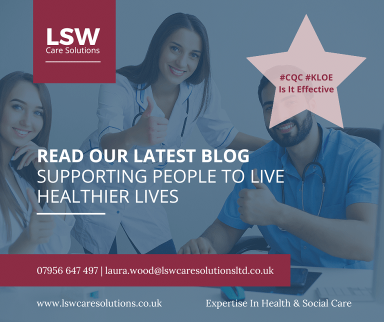 Supporting people to live healthier lives - LSW Care Solutions